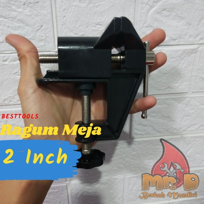 Jual Mini Bench Vice Tool Clamp Meja Catok Kerajinan Seni Perhiasan 50 ...