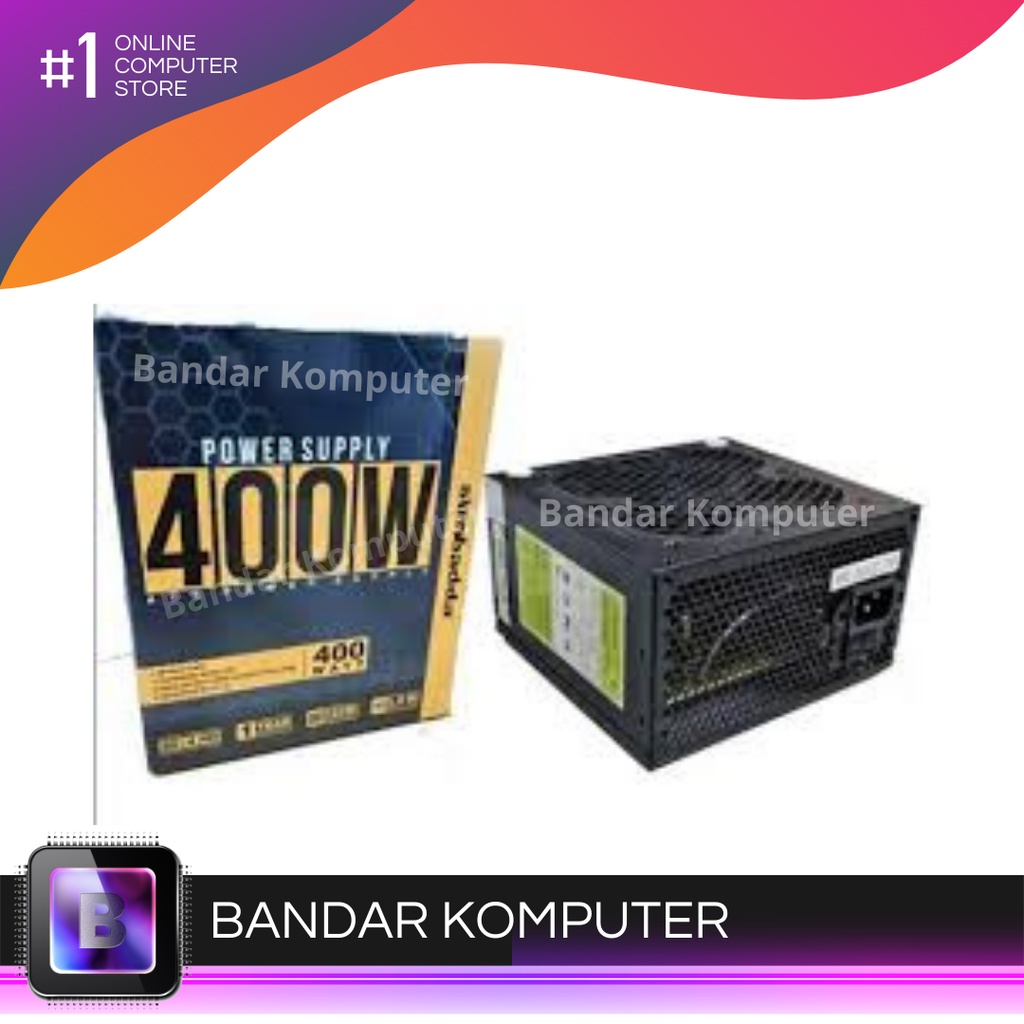 Jual POWER SUPPLY SIMBADDA 400W PSU PC 400WATT BOX PSU KOMPUTER ...