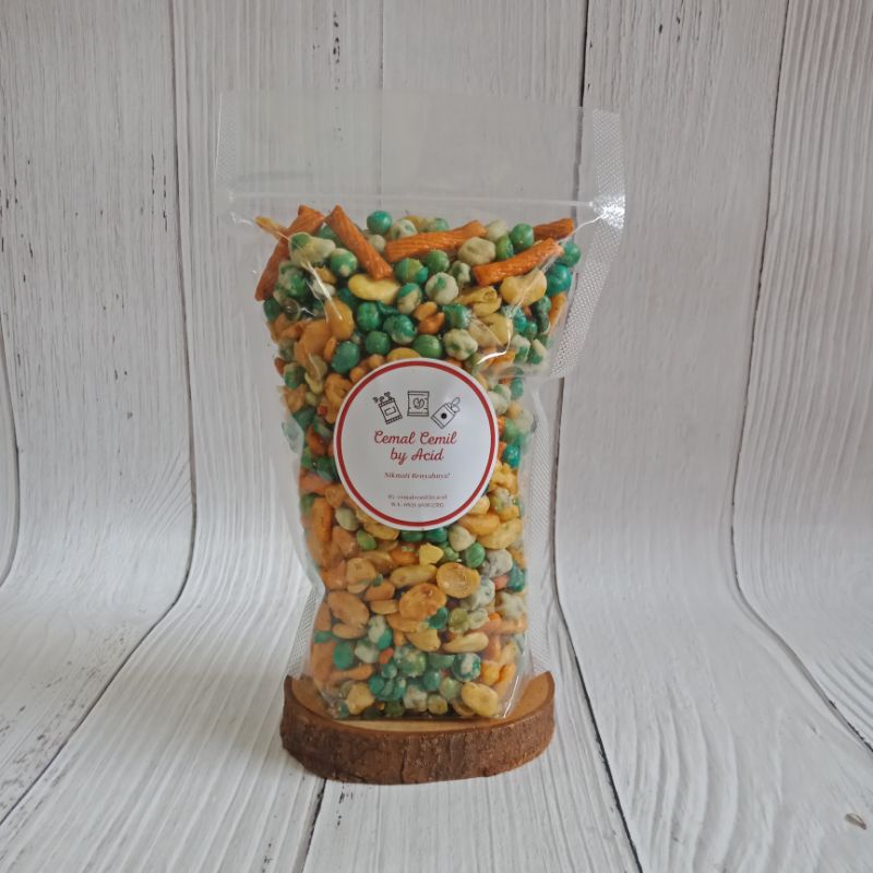 Jual Snack Cemilan Enak Kacang Campur Mix Nut Kemasan 300 Gr