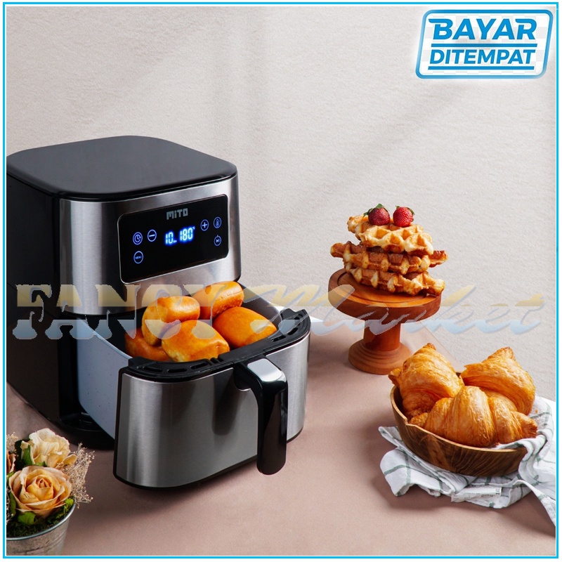 Jual MITO AIR FRYER AF10/MITO GRANDE AF10 Air Fryer - 6 Liter NEW ...