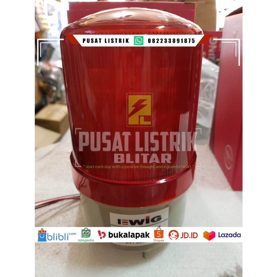 Jual Lampu Rotary LED warning Light - Warna MERAH\LAMPU JALAN | Shopee ...