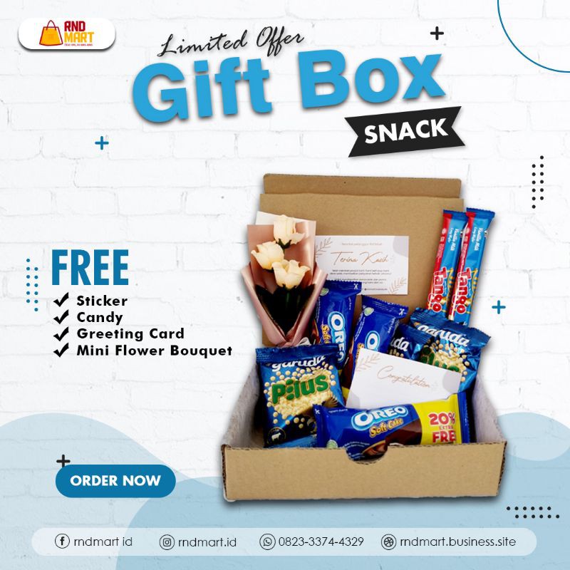 Jual GIFT BOX SNACK | HADIAH WISUDA SIDANG SEMPRO ULANG TAHUN ...