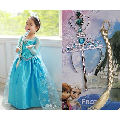 Jual TONGKAT FROZEN ELSA PUTIH BIRU Aksesoris Rambut Frosen ( Rambut ...