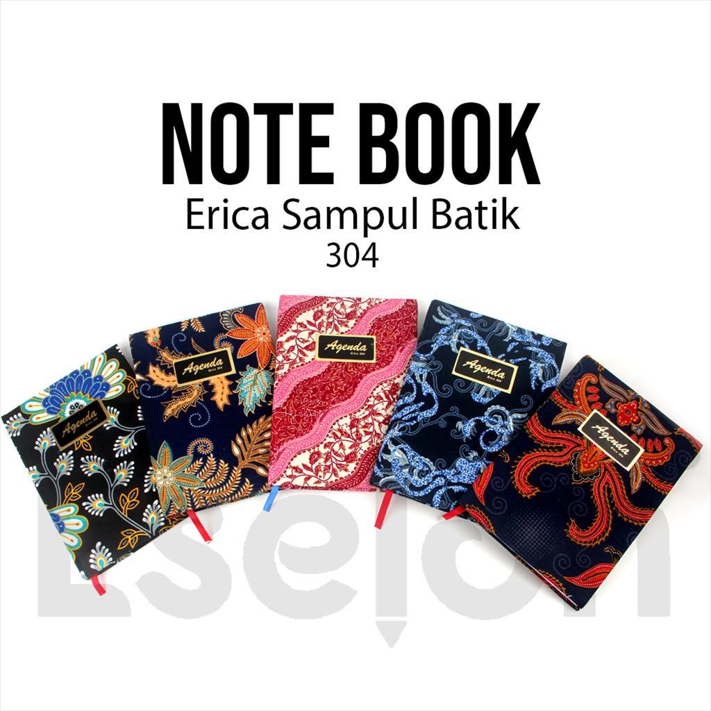 Jual Notebook Batik A5 Erica 304 / Notebook / Agenda Batik | Shopee ...