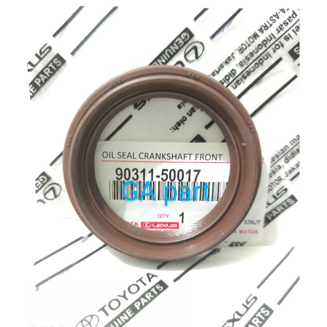 Jual oil seal timing cover crankshaft depan toyota innova hilux ...