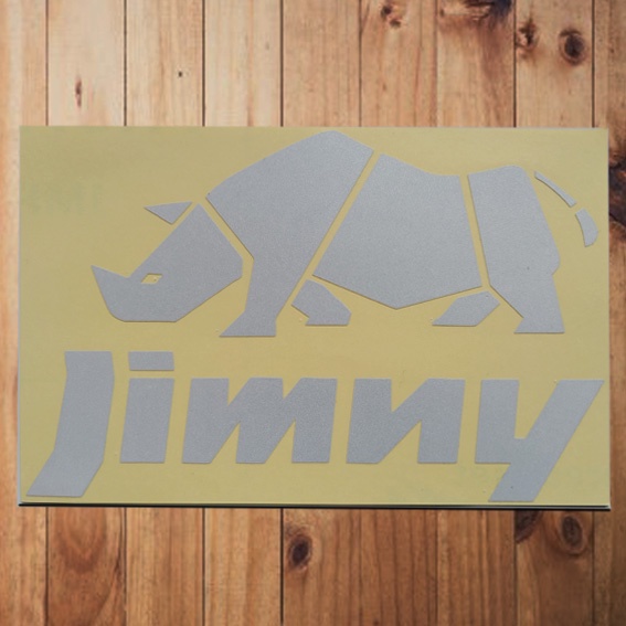 Jual Sticker Suzuki Jimny Single Rhino New | Shopee Indonesia