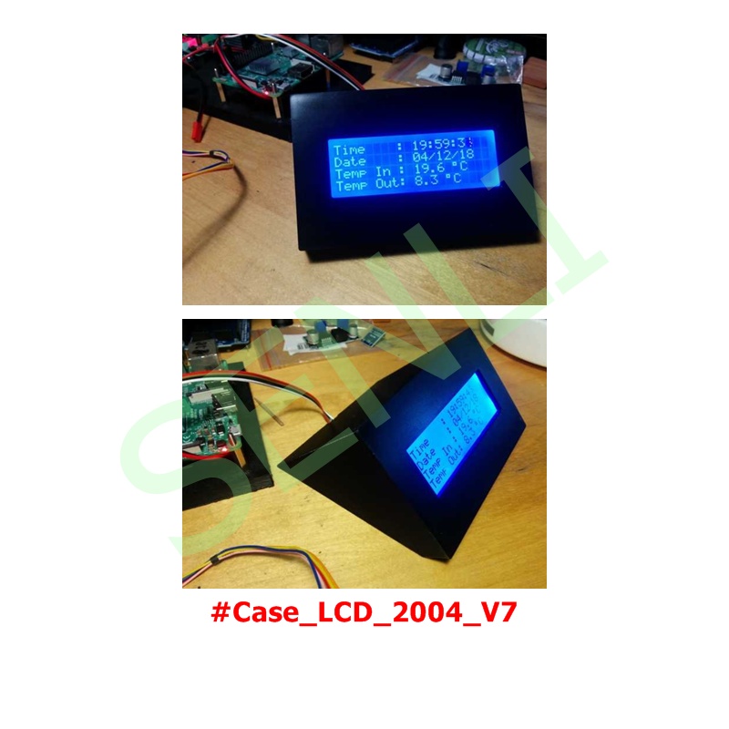 Jual Case Casing Cover Frame LCD Arduino 20x4 20x04 2004 V7 | Shopee ...