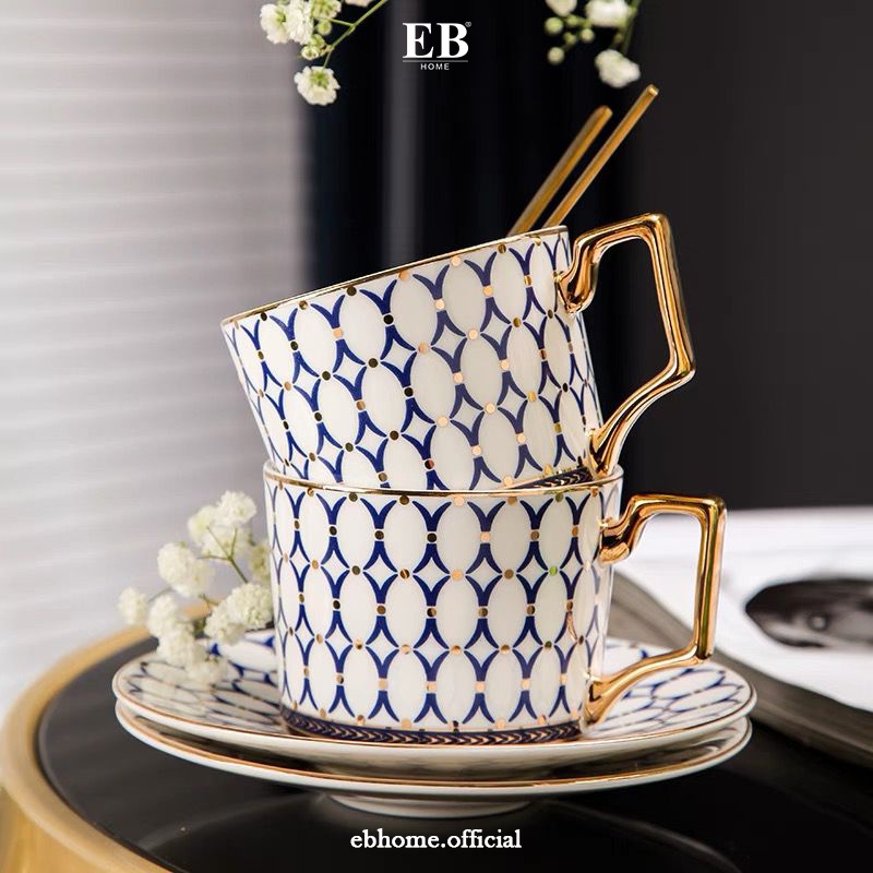 Jual Cangkir Teh Modern Style / Cangkir Kopi Mewah 16/16 | Shopee Indonesia