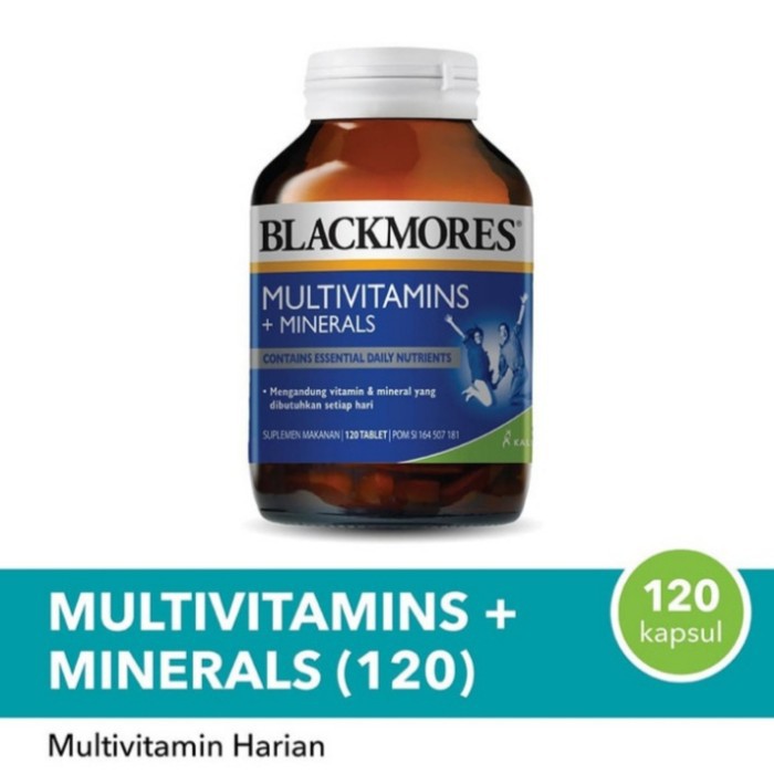 Jual Blackmores multivitamin + minerals isi 120 tablet | Shopee Indonesia