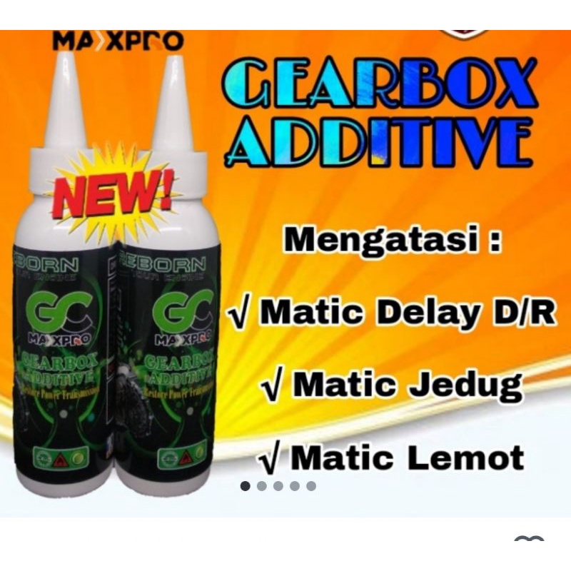 Jual GC MAXPRO Gearbox Additive 75ml CAIRAN ADITIF PELUMAS GEARBOX ...