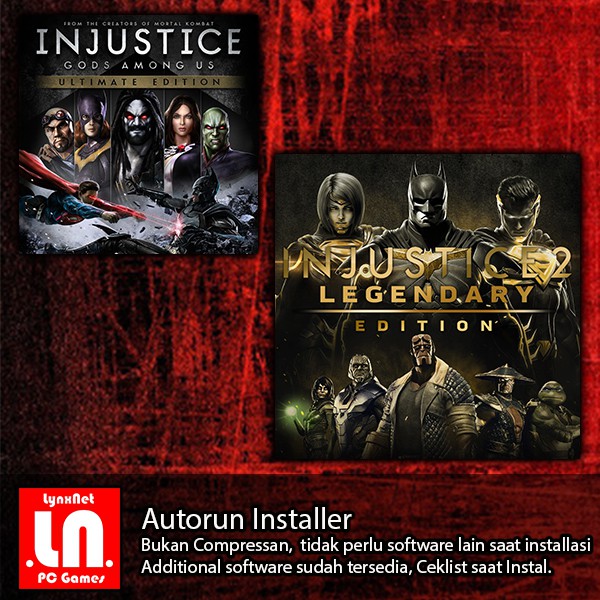 Jual Injustice - PC DVD Games | Shopee Indonesia