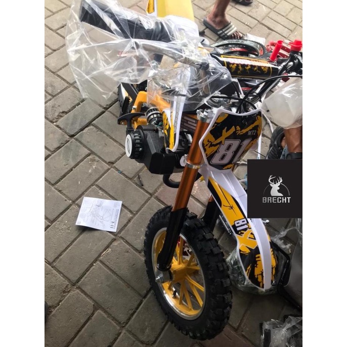 Jual Motor Trail Mini Minimoto MT2 50cc 2 Tak | Shopee Indonesia