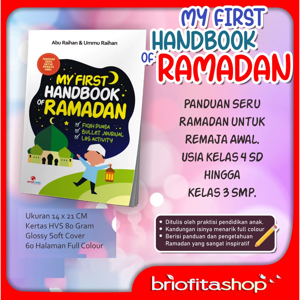 Jual Buku AKtivitas Ramadhan My First Handbook Ramadan | Shopee Indonesia