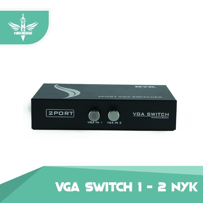 Jual VGA SWITCH 2 PORT / SWITCHER VGA (2 INPUT 1 OUTPUT) | Shopee Indonesia