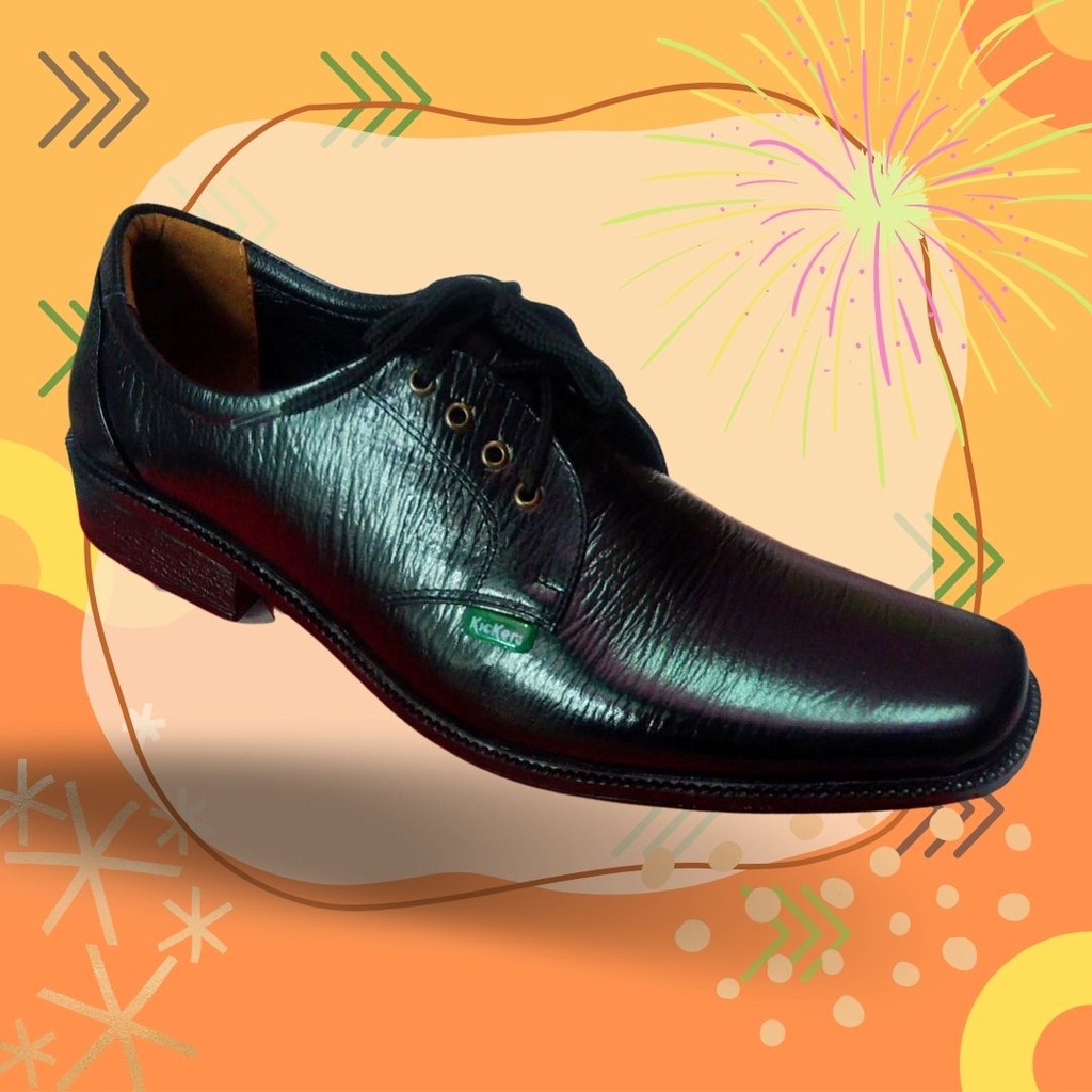 Jual Sepatu pantofel tali pria kulit asli fantofel kerja pantopel ...