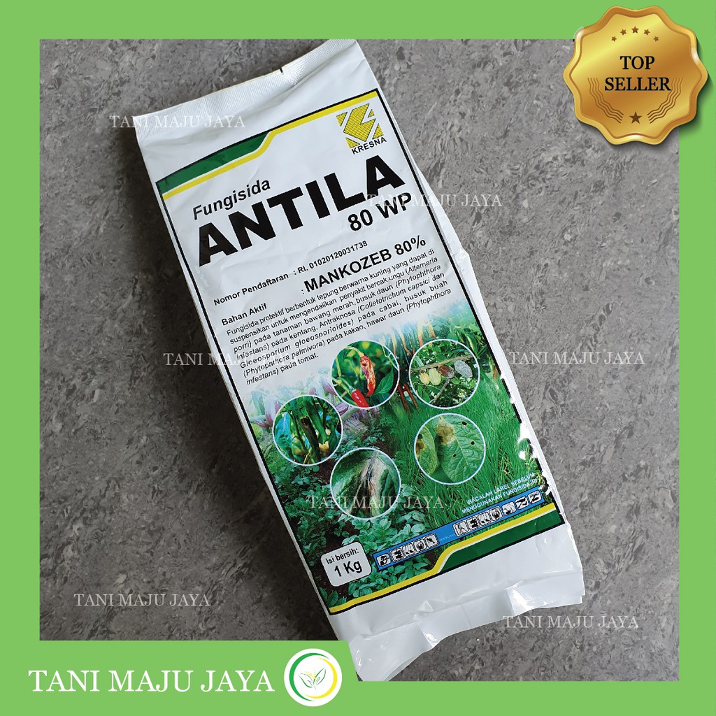 Jual Fungisida Antila 80WP 1 KG Obat Jamur Tanaman Mankozeb | Shopee ...
