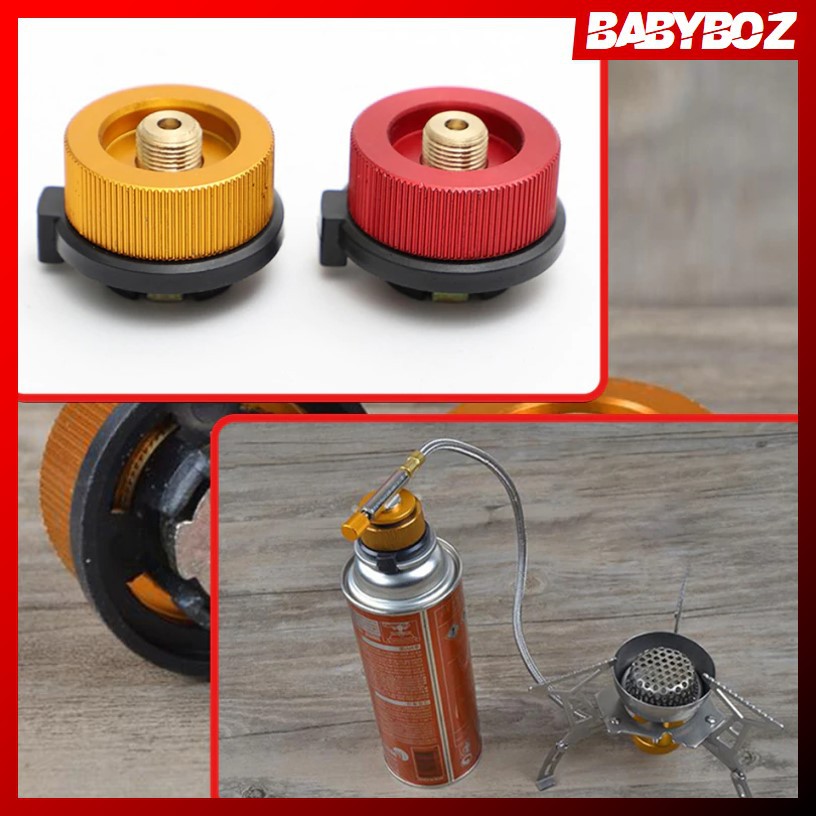 Jual Burner Head Gas Propane Camping Adaptor konektor gas / adapter ...