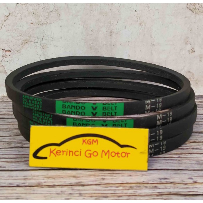 Jual Bando Van Belt M-19 V Belt Tali Kipas M19 Fan Belt Mesin Cuci Polos | Shopee Indonesia