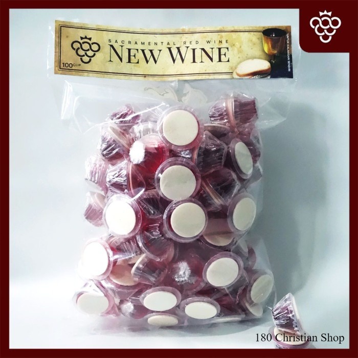 Jual Paket Anggur Perjamuan Kudus + Hosti Polos - isi 100 | Shopee ...