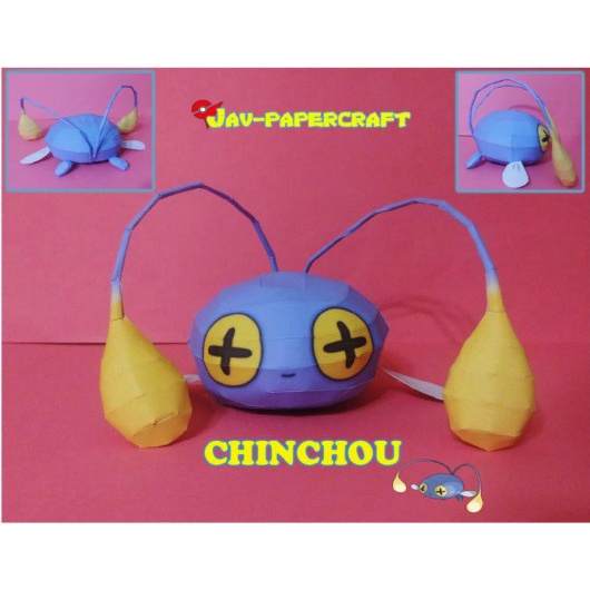 Jual Pokemon chinchou Papercraft | Shopee Indonesia