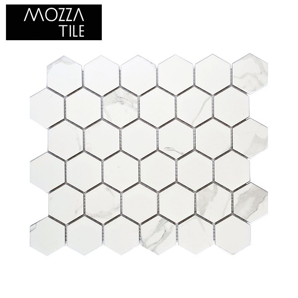 Jual INDAHKERAMIK Mosaic Mozaic Mosaik MOZZA TILE Cara Hexagon Batu ...