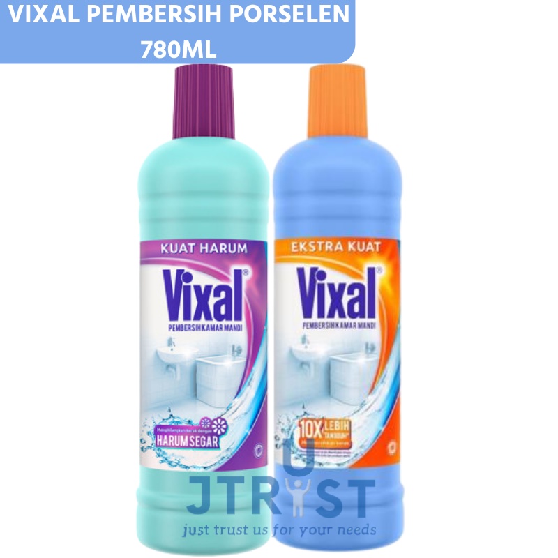 Jual Vixal Pembersih Porselen Pembersih Toilet Kemasan Botol 780ml ...