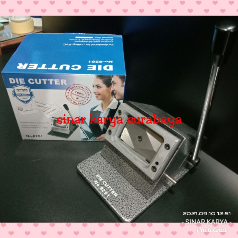 Jual READY STOK Alat plong id card PVC mesin potong cetak kartu KTP ...