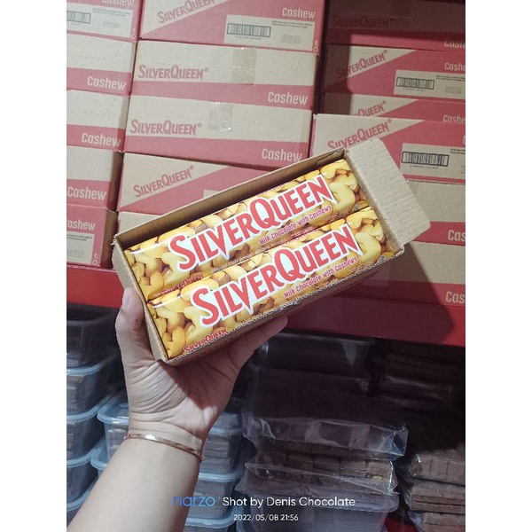 Jual Silverqueen 55gr isi 5pcs | Shopee Indonesia