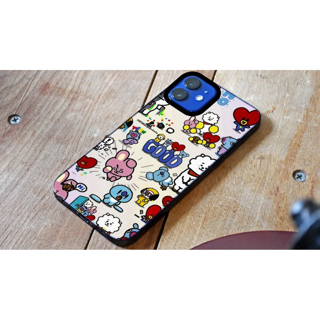 Jual CUSTOM CASE 2D MOTIF BTS21 ALL TIPE HP | Shopee Indonesia