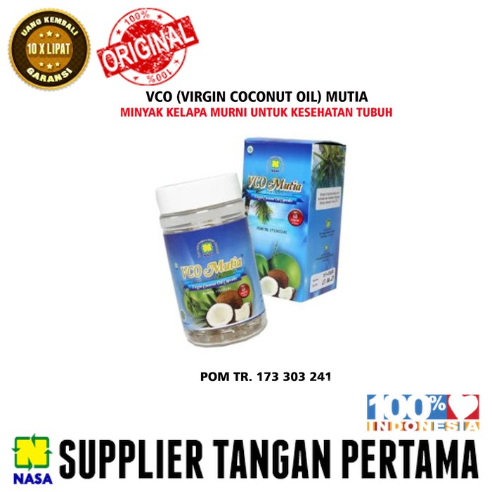 Jual VCO NASA VIRGIN COCONUT OIL CAPSULE MINYAK KELAPA MURNI UNTUK ...