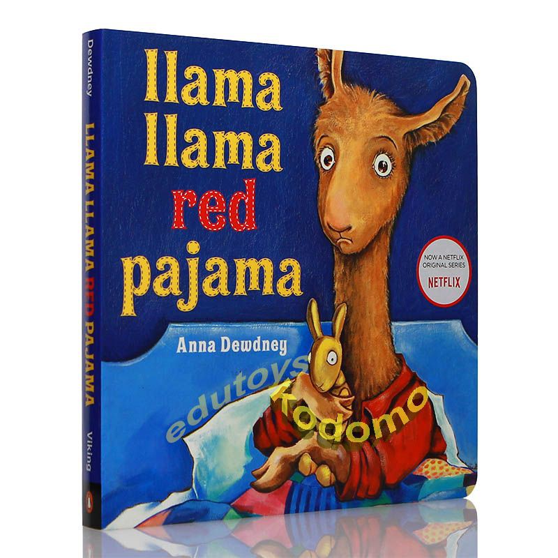 Jual Llama llama red pajama (Board Book) by Anna Dewdney | Shopee Indonesia