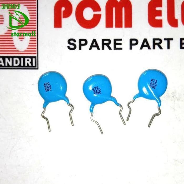 Jual 472 3Kv 472K3Kv 3 Kv 472K 3K Kapasitor Ceramic Keramik Cap Non ...