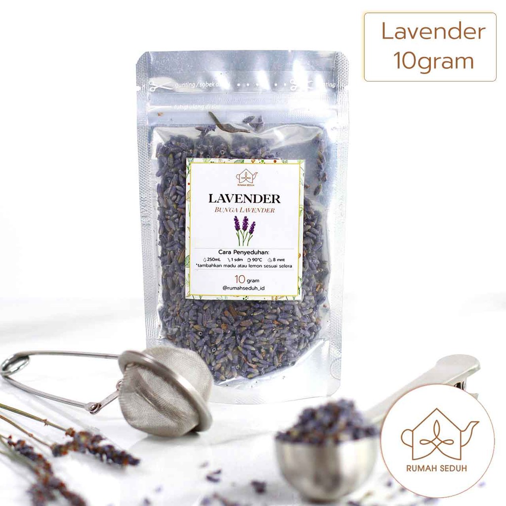 Jual 10gr Teh Lavender / Lavender Tea / Bunga Lavender Kering | Shopee ...