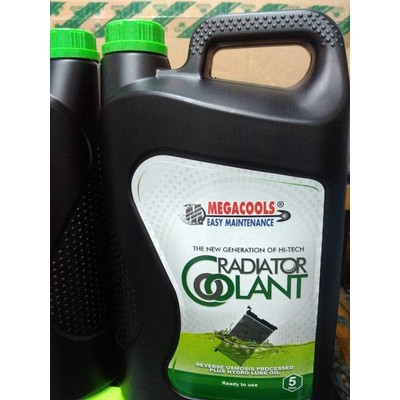 Jual Coolant Radiator Megacools Galon 5L! (Hijau) | Shopee Indonesia