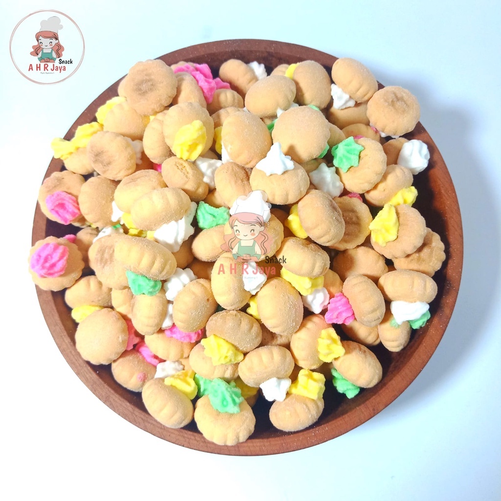 Jual KUE JADUL 250GR / BISKUIT GULA WARNA WARNI / KUE KANCING / KUE ...