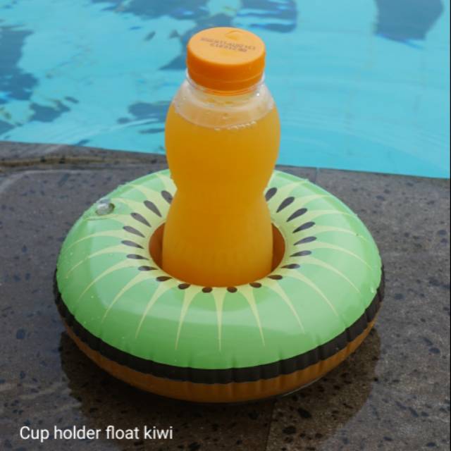 Jual Pelampung gelas ban minum cup holder float floaties kiwi pelampung minum | Shopee Indonesia
