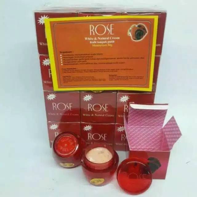 Jual CREAM ROSE 100% ORIGINAL POT EMBOZ ( 1 PC ) | Shopee Indonesia