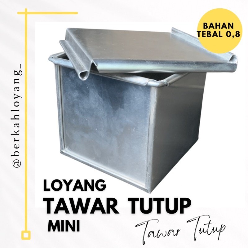 Jual TAWAR TUTUP MINI SUPER TEBAL 10x10x10 BISA DILEPAS | Shopee Indonesia