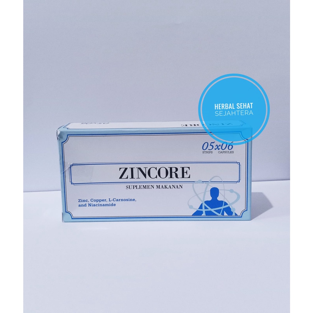 Jual ZINCORE KAPSUL Zincore Kapsul zincore kapsul - Suplement rambut - Derma | Shopee Indonesia
