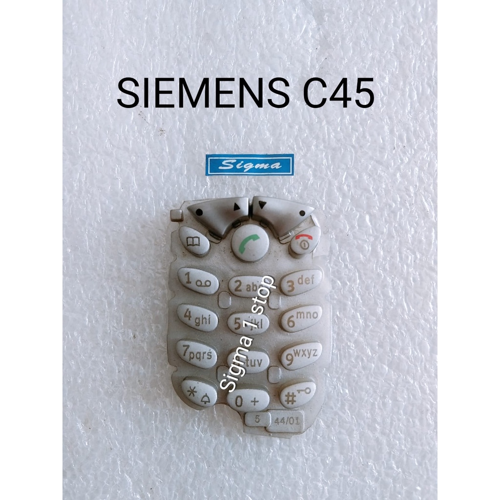 Jual KEYPAD SIEMENS C45 TOMBOL LUAR KEYPAD SIEMENS JADUL | Shopee Indonesia