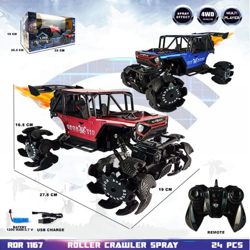 Jual RC Rock Crawler Buggy Offroad Asap Mainan Anak Mobil Remote ...