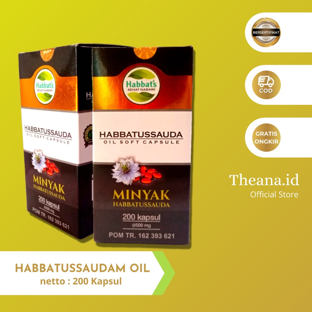 Jual [BPOM] HABBATUSSAUDA ETHIOPIA OIL SOFT CAPSULE "HABBAT'S SEHAT ...