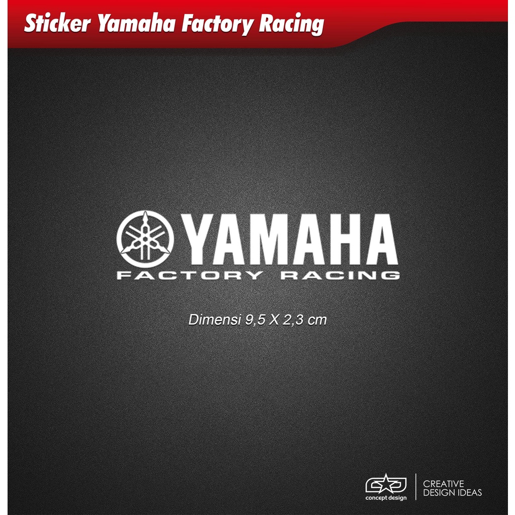 Jual Sticker Yamaha Factory Racing | Shopee Indonesia