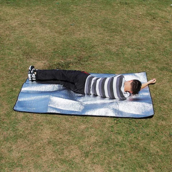 Jual Matras camping gunung tenda alumunium foil besar 200x200 | Shopee ...