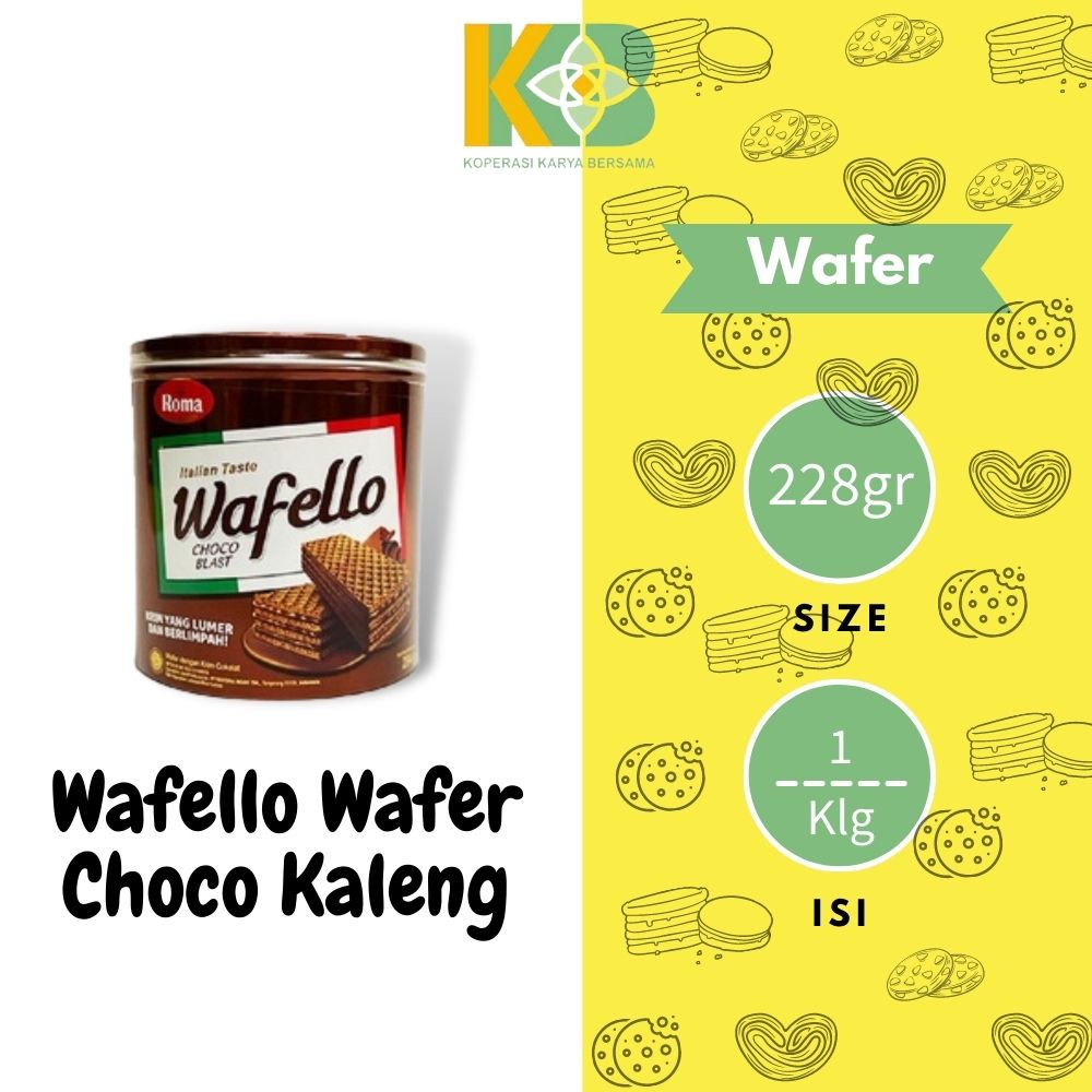Jual Wafello Choco Blast Kaleng 234gr Satuan | Shopee Indonesia