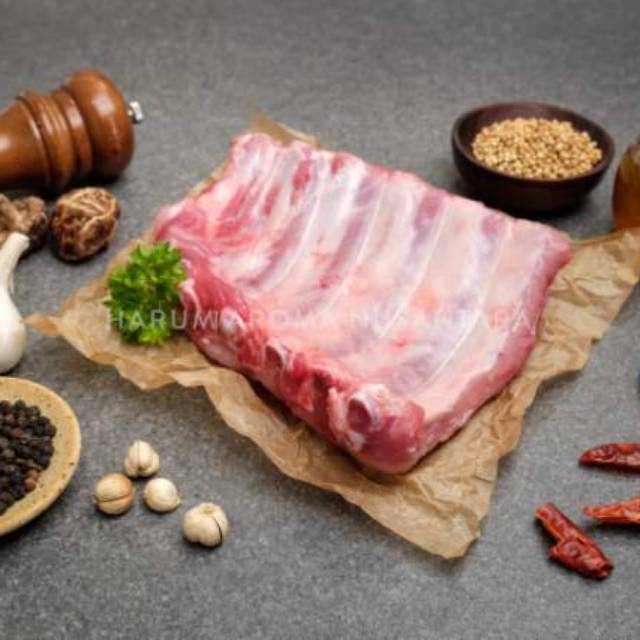 Jual Daging Babi Iga Murni Spare Ribs. Harga per 1 kg | Shopee Indonesia
