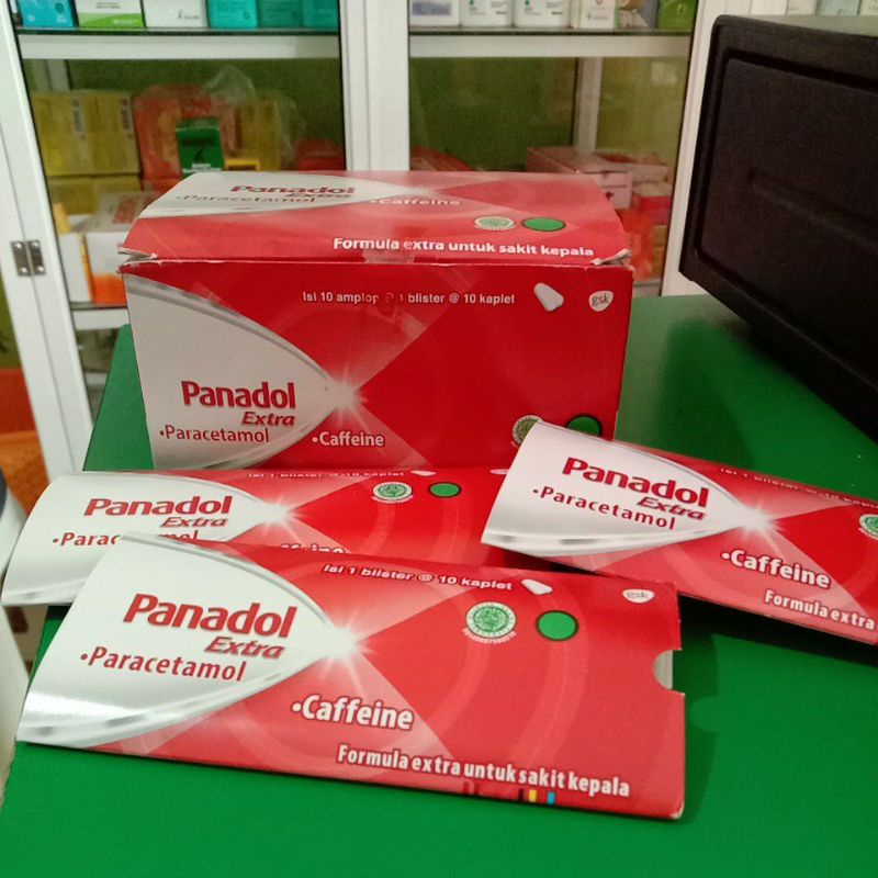 Jual Panadol Extra (Merah) blister isi 10 tablet | Shopee Indonesia