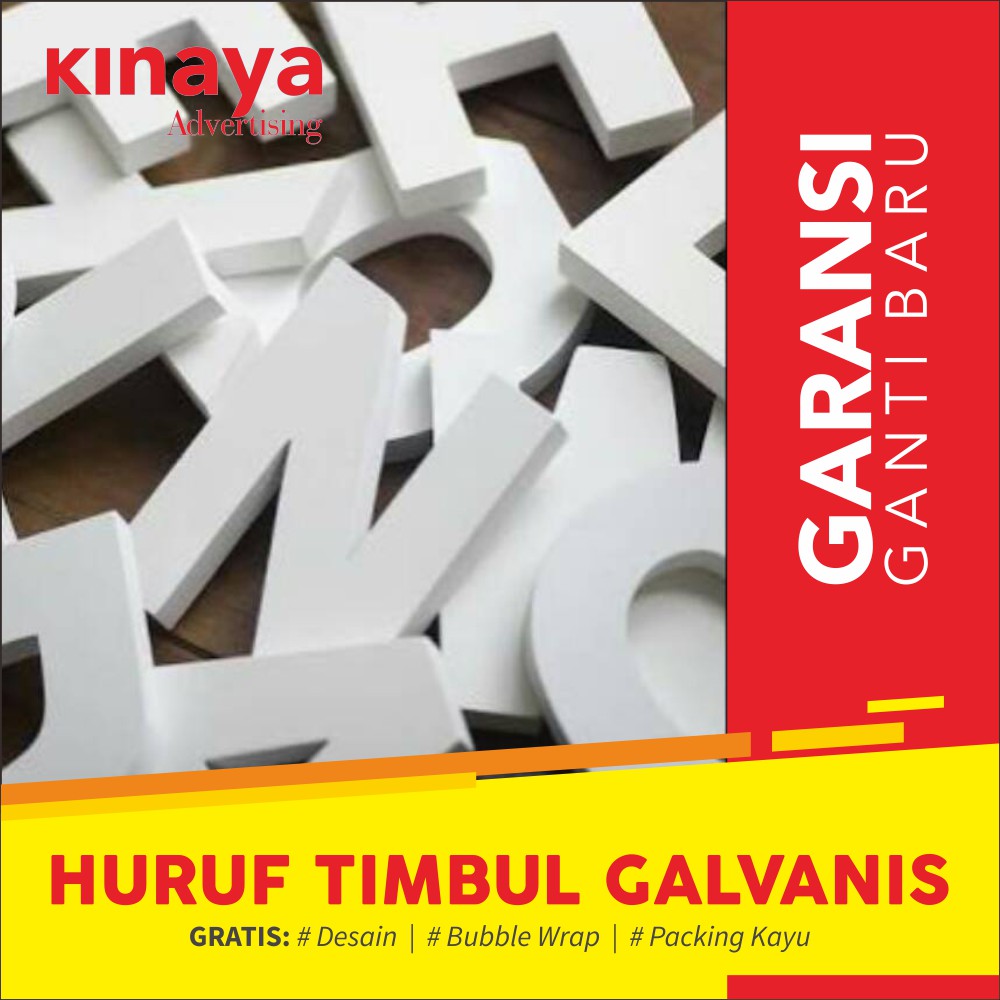 Jual HURUF TIMBUL GALVANIS // LETTER TIMBUL GALVANIS | Shopee Indonesia