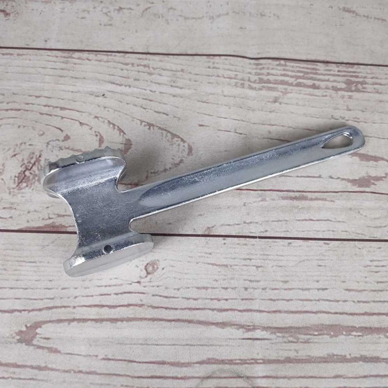 Jual Alat Penghalus Daging Steak Beef Hammer 2 in 1 Silver | Shopee ...