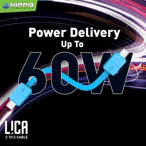 Jual Hippo Lica Kabel Data Usb C To Usb Type C 30cm Hippo Usb Kabel ...